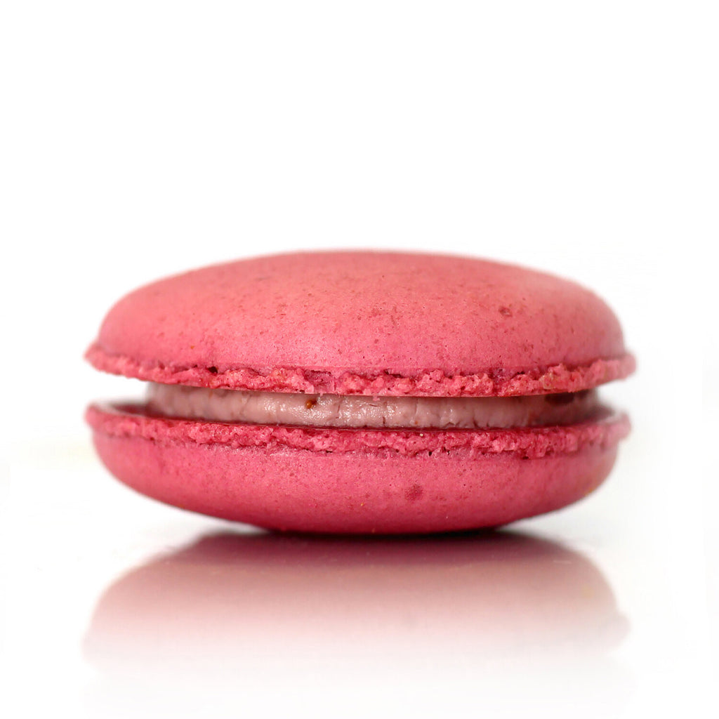 Raspberry Rose Macaron